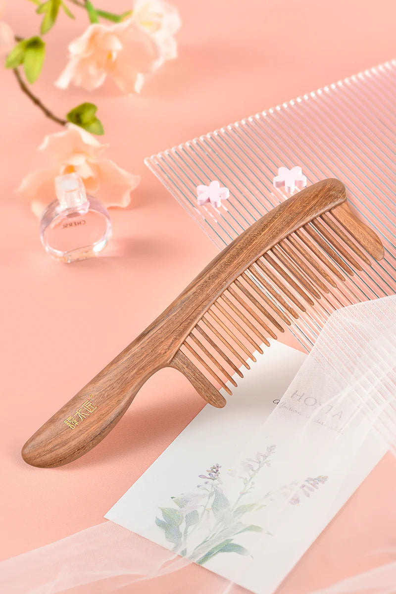 VERAWOOD WIDE TOOTH COMB – Tan Mujiang